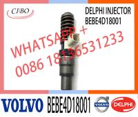 China 4 PINS diesel injector BEBE4D27001 BEBE4D18001 3801368 for VOL PENTA MD13 with 9.5 MM BORE L287PBC for sale