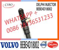 China 4 pin Diesel Fuel Injector 3801369 Common Rail Injector BEBE4D18002 For VOL Truck PENTA MD13 for sale