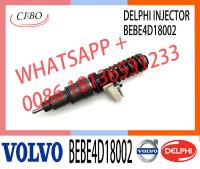 China 4 pin Diesel Fuel Injector 3801369 Common Rail Injector BEBE4D18002 For VOL Truck PENTA MD13 for sale