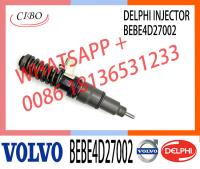 China 4 Pin Auto Excavator Truck Diesel Engine Parts Fuel Injector Assembly Bebe4d27002 21379939 For VOL Md13 for sale