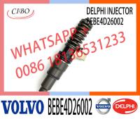 China Diesel Injector Common Rail Injector Fuel Electronic Unit Injector 3801371 BEBE4D26002 for VOL PENTA MD13 880 MARINE for sale