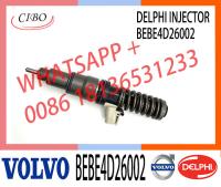 China Diesel Injector Common Rail Injector Fuel Electronic Unit Injector 3801371 BEBE4D26002 for VOL PENTA MD13 880 MARINE for sale
