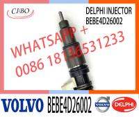 China Diesel Injector Common Rail Injector Fuel Electronic Unit Injector 3801371 BEBE4D26002 for VOL PENTA MD13 880 MARINE for sale