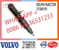 China diesel fuel injector 21569191 21207143 7421207143 21582103 for VOL TRUCKS D11C common rail injector 21569191 BEBE4J000 for sale