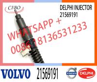 China diesel fuel injector 21569191 21207143 7421207143 21582103 for VOL TRUCKS D11C common rail injector 21569191 BEBE4J000 for sale