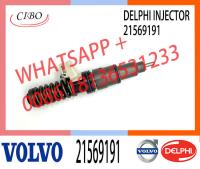 China diesel fuel injector 21569191 21207143 7421207143 21582103 for VOL TRUCKS D11C common rail injector 21569191 BEBE4J000 for sale