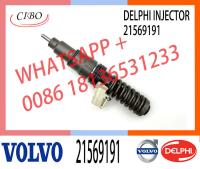China diesel fuel injector 21569191 21207143 7421207143 21582103 for VOL TRUCKS D11C common rail injector 21569191 BEBE4J000 for sale