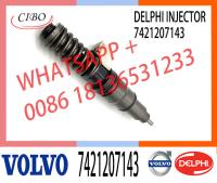 China diesel fuel injector 21569191 21207143 7421207143 21582103 for VOL TRUCKS D11C common rail injector 21569191 BEBE4J000 for sale