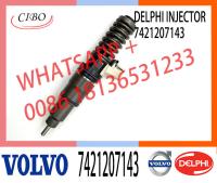 China diesel fuel injector 21569191 21207143 7421207143 21582103 for VOL TRUCKS D11C common rail injector 21569191 BEBE4J000 for sale