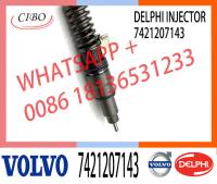 China diesel fuel injector 21569191 21207143 7421207143 21582103 for VOL TRUCKS D11C common rail injector 21569191 BEBE4J000 for sale