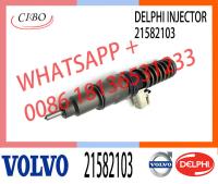 China diesel fuel injector 21569191 21207143 7421207143 21582103 for VOL TRUCKS D11C common rail injector 21569191 BEBE4J000 for sale