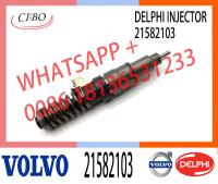China diesel fuel injector 21569191 21207143 7421207143 21582103 for VOL TRUCKS D11C common rail injector 21569191 BEBE4J000 for sale