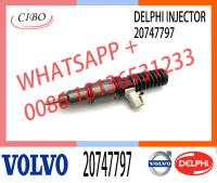 China diesel fuel injector nozzle 20747797 BEBE4D12101 21585101 injector for VOL D9B common rail injector 20747797 for sale