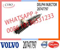 China diesel fuel injector nozzle 20747797 BEBE4D12101 21585101 injector for VOL D9B common rail injector 20747797 for sale