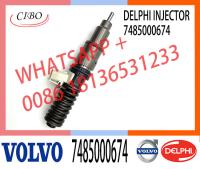 China Diesel Fuel Injector 21582101 7421644602 7485000674 7485003951 7421582101 E3.18 for VOL REN-AULTT 11LTR EURO3 for sale