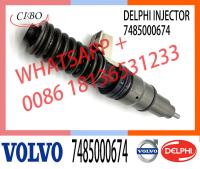 China Diesel Fuel Injector 21582101 7421644602 7485000674 7485003951 7421582101 E3.18 for VOL REN-AULTT 11LTR EURO3 for sale