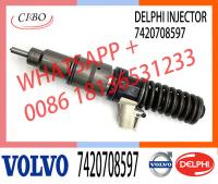 China Diesel Fuel Injector 21582094 5001867216 7420708597 20708597 BEBE4D04001 For REN-AULTT MD11 EURO 3 LOW POWER for sale
