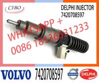 China Diesel Fuel Injector 21582094 5001867216 7420708597 20708597 BEBE4D04001 For REN-AULTT MD11 EURO 3 LOW POWER for sale