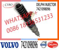 China Diesel Fuel Common Rail Injector 21098096 7421098096 20198087 For E3.18 E3.0 E3.1 for sale