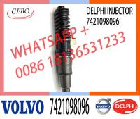 China Diesel Fuel Common Rail Injector 21098096 7421098096 20198087 For E3.18 E3.0 E3.1 for sale