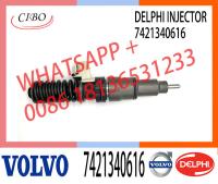 China Diesel Fuel Common Rail Injector 21371672 BEBE4D25001 7421340616 For E3.18 E3.0 E3.1 New Technology for sale