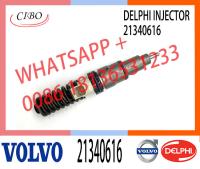China Diesel Fuel Injector 21340616 Common Rail Fuel Injection Nozzle BEBE4D25001 BEBE4D25101 For VOL for sale