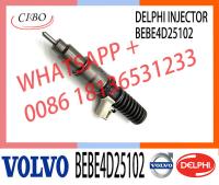 China Diesel Electronic Unit Fuel injector 3801391 BEBE4D25002 BEBE4D25102 for VOL MD13 EURO 5 MED POWER for sale