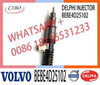 China Diesel Electronic Unit Fuel injector 3801391 BEBE4D25002 BEBE4D25102 for VOL MD13 EURO 5 MED POWER for sale