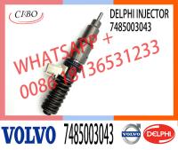 China Diesel Engine Fuel Injector 21028884 BEBE4D20001 7421028884 7485003043 85003043 for sale