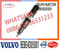 China 4 Pin Excavator engine parts BEBE4D05001 BEBE4D17001 Diesel Fuel Injector 16650-00Z1B for VOL NISSAN 12 LITRE for sale