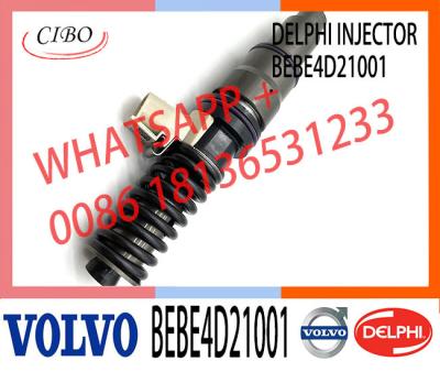China 4 Pin Excavator Electronic Injector BEBE4D21001 33800-84830 Diesel Fuel Injector For VOL HYUNDAI H ENGINE for sale