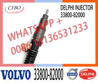 China 4 Pin Excavator engine parts Diesel Fuel Electronic Unit Injector BEBE4D19001 33800-82000 For HYUNDAI 12L HIGH POWER for sale