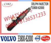 China 4 Pin Excavator engine parts Diesel Fuel Electronic Unit Injector BEBE4D19001 33800-82000 For HYUNDAI 12L HIGH POWER for sale