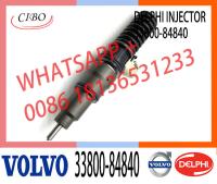 China 4 Pin Excavator engine parts Diesel Fuel Electronic Unit Injector BEBE4D21002 33800-84840 For HYUNDAI L ENGINE for sale