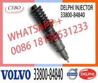 China 4 Pin Excavator engine parts Diesel Fuel Electronic Unit Injector BEBE4D21002 33800-84840 For HYUNDAI L ENGINE for sale