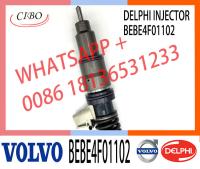 China Diesel Fuel Injector 20977565 20582430 21106375 21244717 BEBE4F01101 BEBE4F01001 BEBE4F01102 E3.3 for VOL for sale