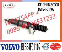 China Diesel Fuel Injector 85013149 BEBE4F01001 BEBE4F01102 For VOVLO MD13 Common Rail Injector for sale
