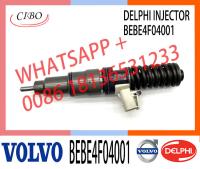 China 4PINS diesel fuel injector 21244717 BEBE4F04001 BEBE4F07001 for VOL MD13 US07 for sale