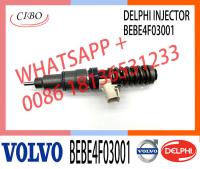 China 4 PINS diesel fuel injector 21246331 BEBE4F00001 BEBE4F03001 for VOL USA MD11 for sale