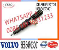 China 4 PINS diesel fuel injector 21246331 BEBE4F00001 BEBE4F03001 for VOL USA MD11 for sale