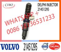 China Engine parts D13F D13 D16 diesel injectors 21371673 21451295 21371672 Injector For VOL EC380D EC480D engine parts for sale