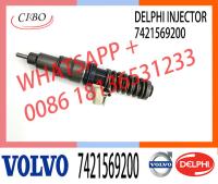 China New Common Rail Diesel Fuel Injector 21596200 BEBE4K01001 7421569200 for Engine Parts for sale