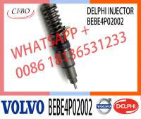 China Diesel Engine Parts 21977909 Electronic Unit Common Rail Fuel Injector BEBE4P02002 For Diesel Engine for sale