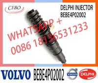 China Diesel Engine Parts 21977909 Electronic Unit Common Rail Fuel Injector BEBE4P02002 For Diesel Engine for sale