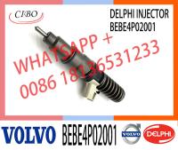 China Diesel Engine Parts 21977918 Electronic Unit Common Rail Fuel Injector BEBE4P02001 For Diesel Engine for sale