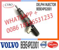 China Diesel Engine Parts 21977918 Electronic Unit Common Rail Fuel Injector BEBE4P02001 For Diesel Engine for sale
