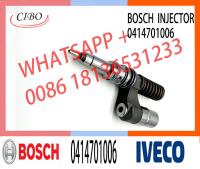 China Common rail injector 0 414 701 006 0414700002 Fuel Electronic Unit Injector 0414701006 1445941 for sale