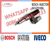 China Common rail injector 0 414 701 006 0414700002 Fuel Electronic Unit Injector 0414701006 1445941 for sale