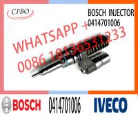 China Common rail injector 0 414 701 006 0414700002 Fuel Electronic Unit Injector 0414701006 1445941 for sale