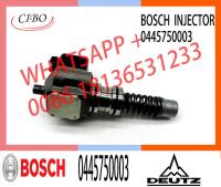 China Good quality and hot sell diesel Fuel Injection Pump Nozzle 0445750003 for VOL/DEUTZ for sale